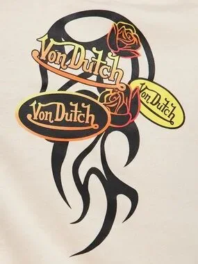 Von Dutch | Tops | Flaming Heart Von Dutch Muscle Tee Heart Flame ...